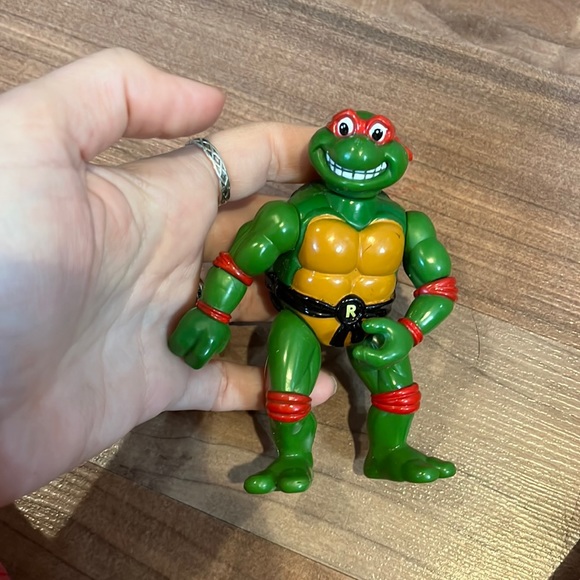 Toys | Teenage Mutant Ninja Turtles Raphael Head Spinning Action Figure ...